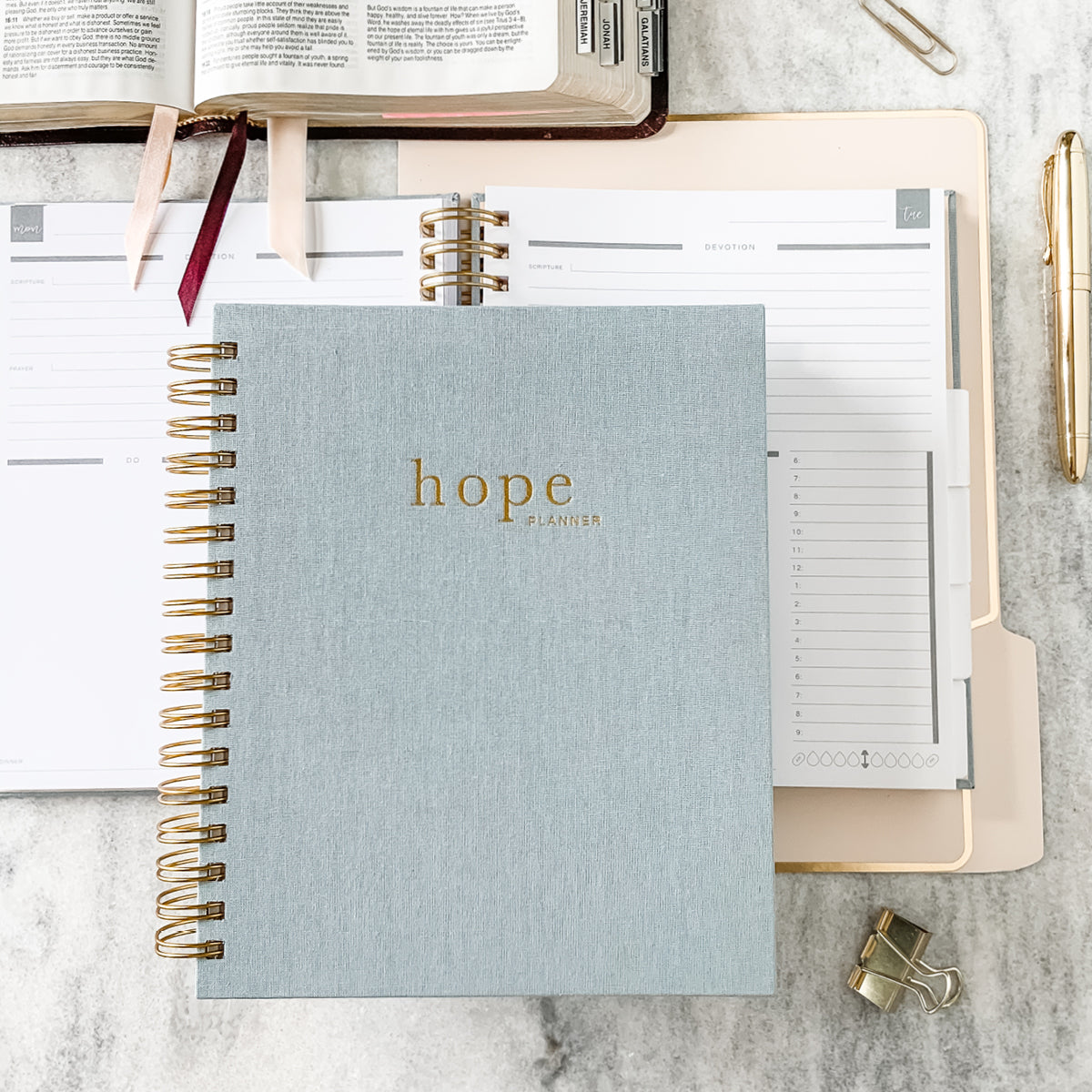 Christian Planner: The Hope Planner (Daily) – Hopefuel